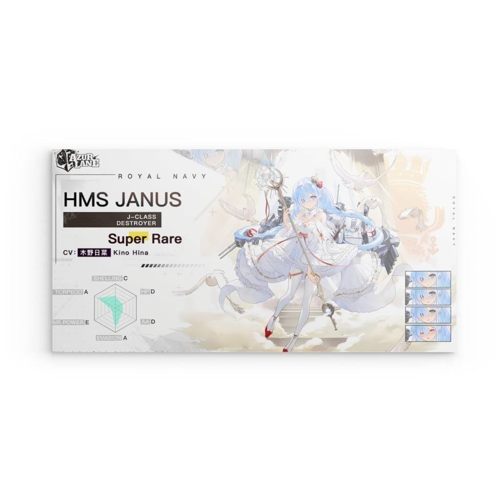 🖼️Azur Lane Poster - Charakter HMS Janus | JLR Design