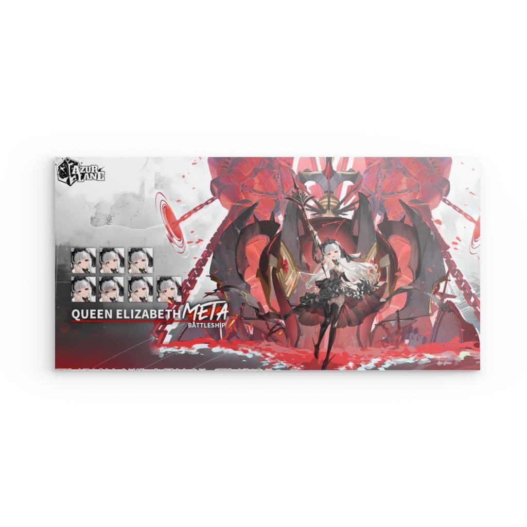 Azur Lane Poster - Queen Elizabeth Meta Battleship – Dein Lieblings ...